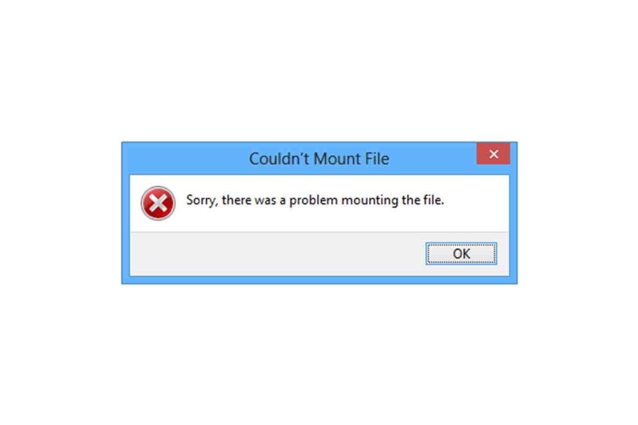 How To Fix “Couldn’t Mount File” Error